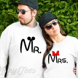 Mr and Mrs Sweatshirts Mr and Mrs Sweaters Mr and Mr and Mrs Sweatshirt ...