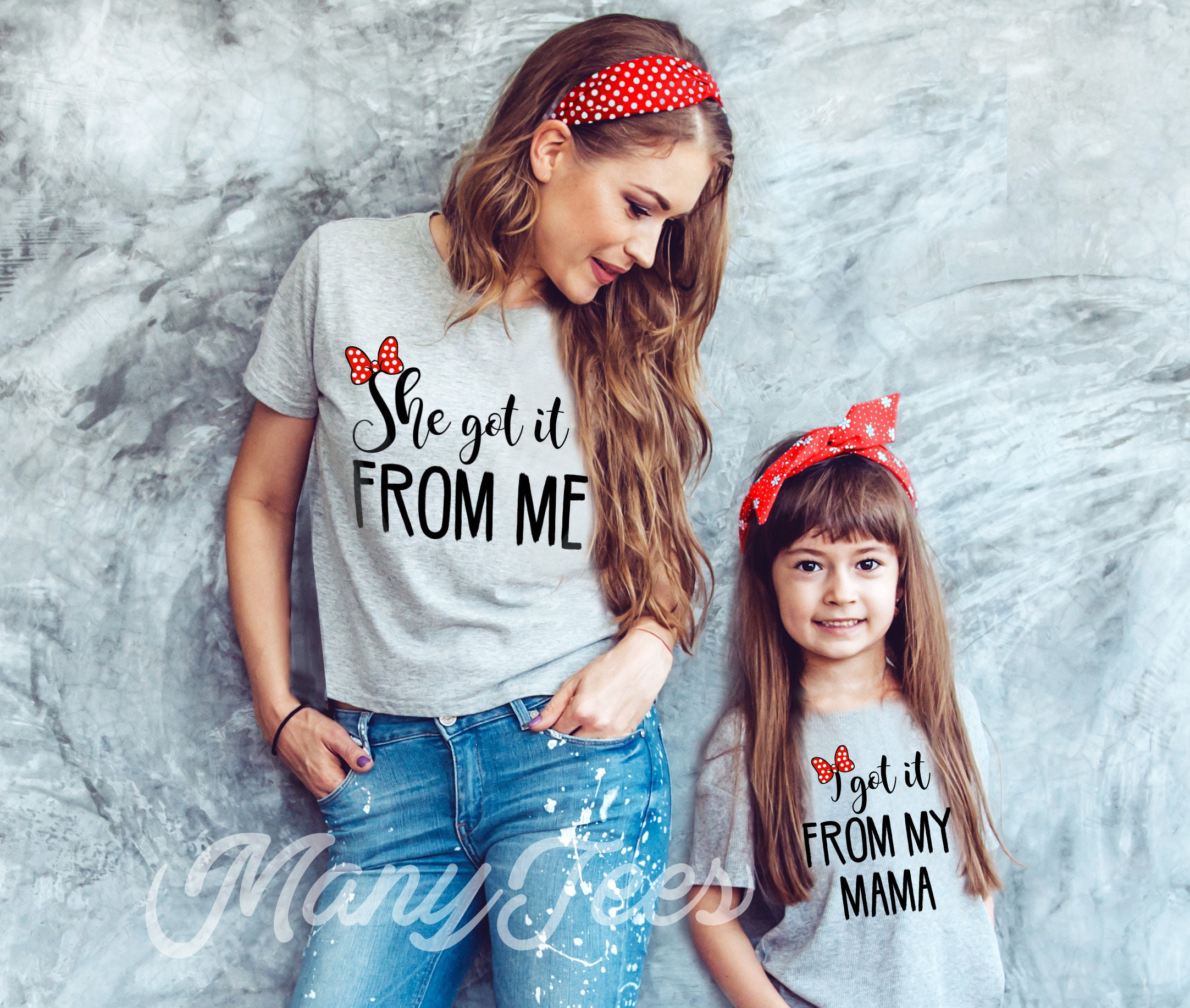 Mothers Day Gift Got It From My Mama Mothers Day Shirt Mother and ...