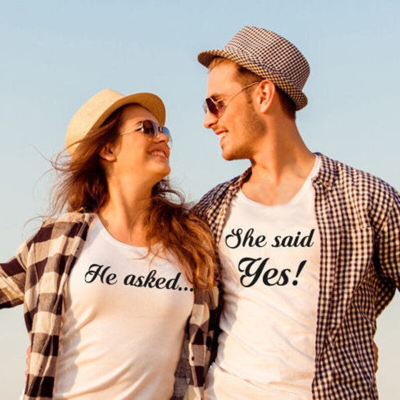 He Asked She Said - Etsy