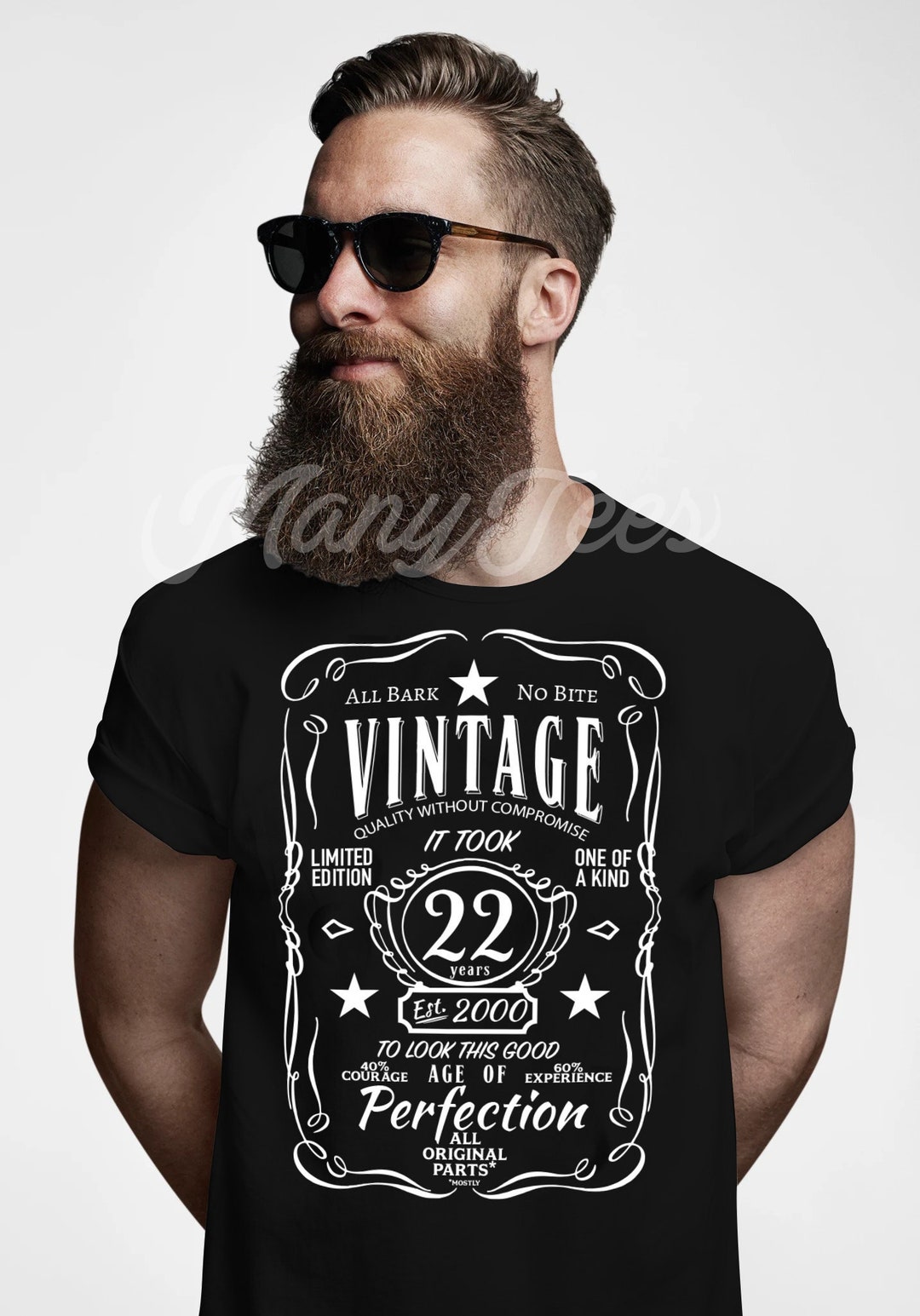 22nd Birthday Shirt 22nd Birthday Gift 22nd Birthday 2000 Birthday ...