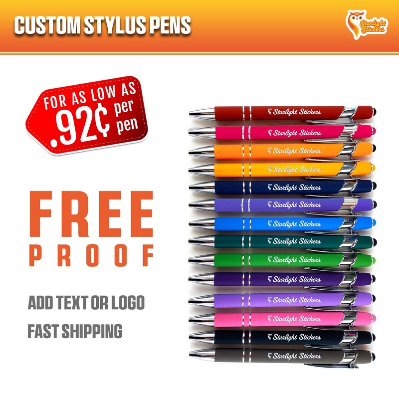 Realtor Pens Customize - Etsy