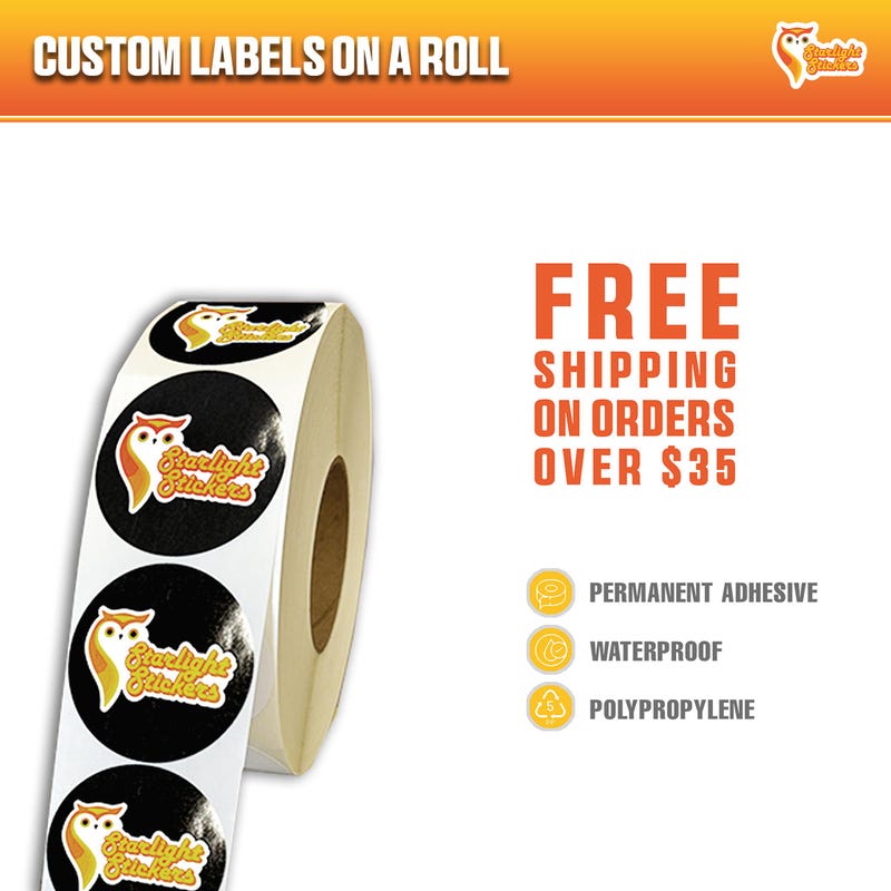 Custom Logo Stickers - Etsy