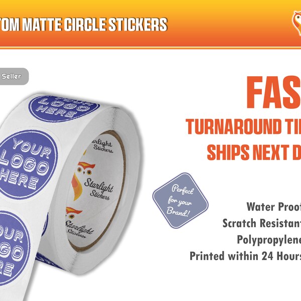 Custom Stickers - Etsy