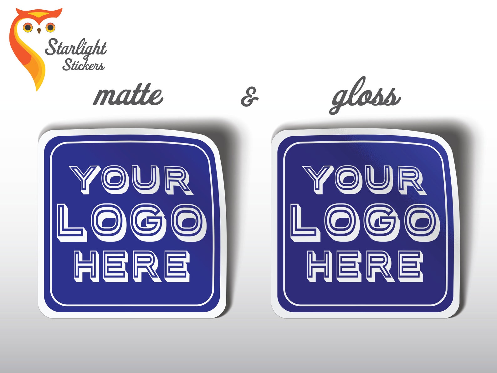 Custom Square Labels and Stickers on a Roll Add Your Own - Etsy