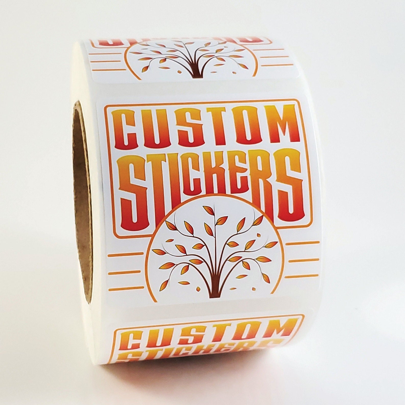 Custom Square Labels and Stickers on a Roll Add Your Own - Etsy