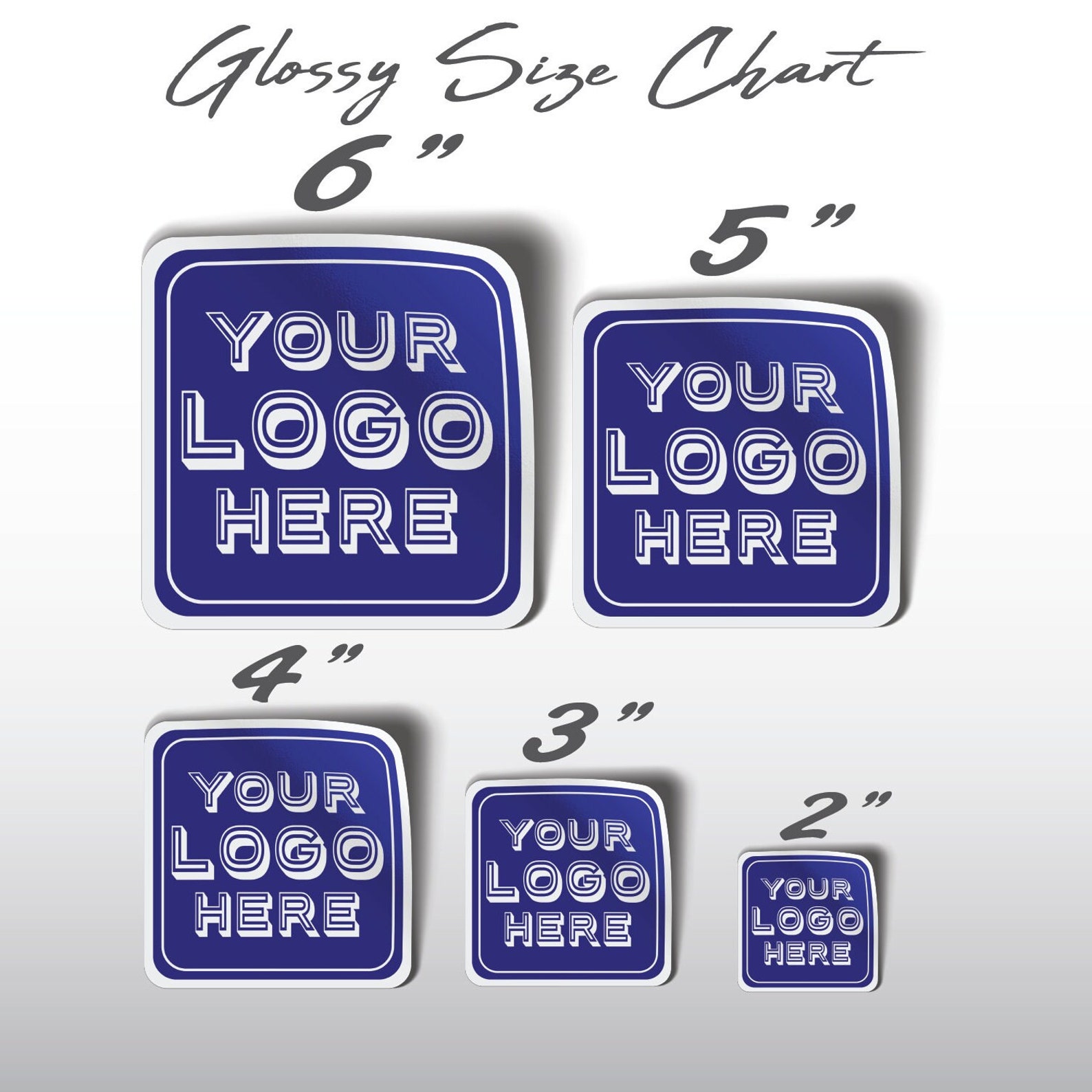 Custom Square Labels and Stickers on a Roll Add Your Own - Etsy