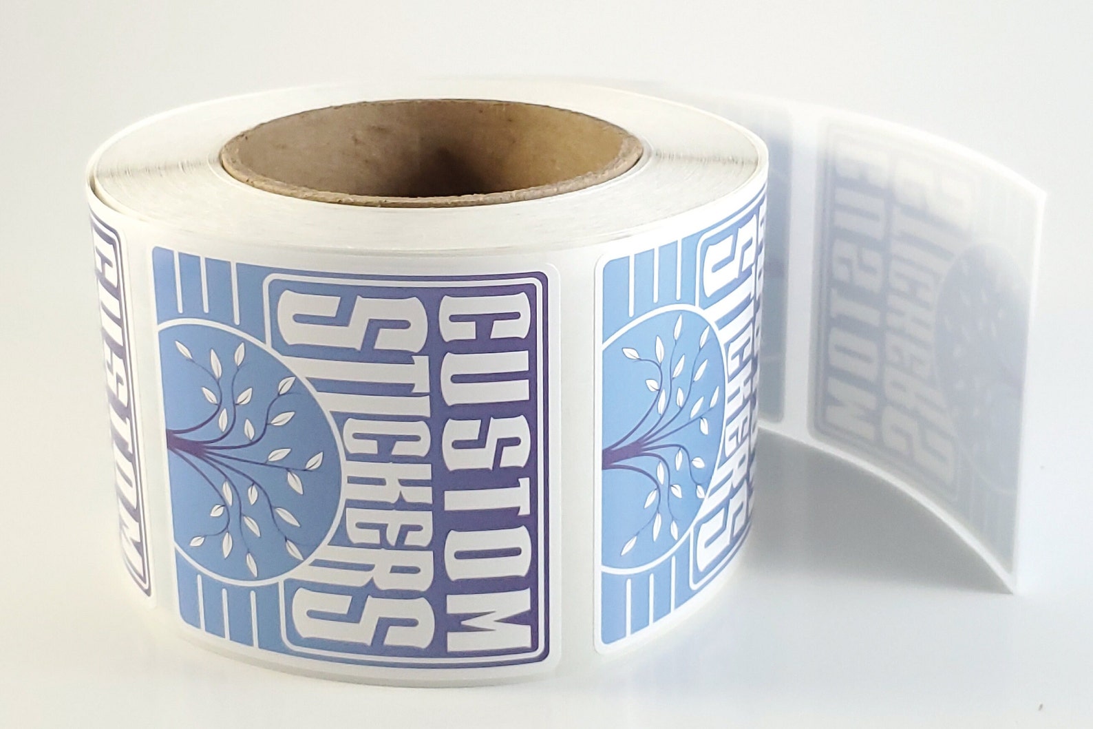 Custom Square Labels and Stickers on a Roll Add Your Own - Etsy