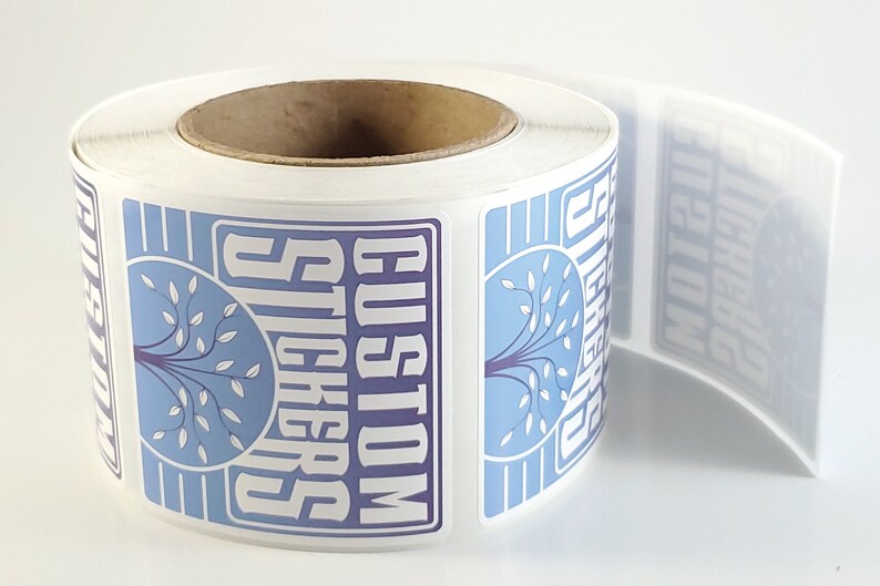Custom Square Labels and Stickers on a Roll Add Your Own - Etsy
