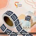Custom Square Labels on a Roll for Small Business - Etsy