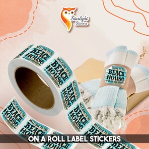 Custom Square Labels on a Roll - Custom Stickers for Small Business - Etsy