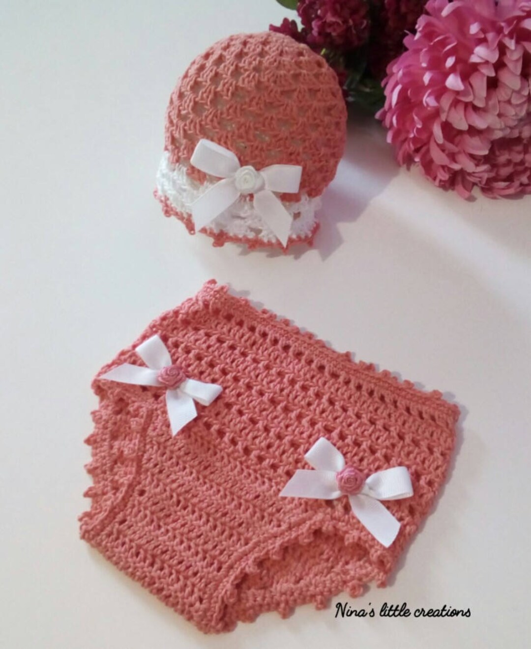 Crochet Newborn Set - Etsy