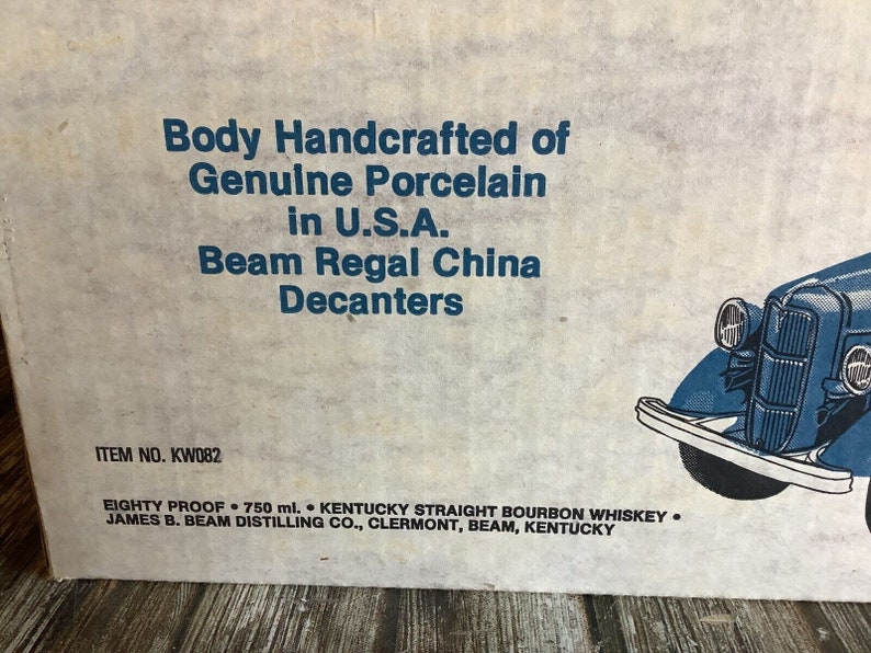 Beam's Police Tow Truck Vintage Boxed Decanter Original and Complete ...