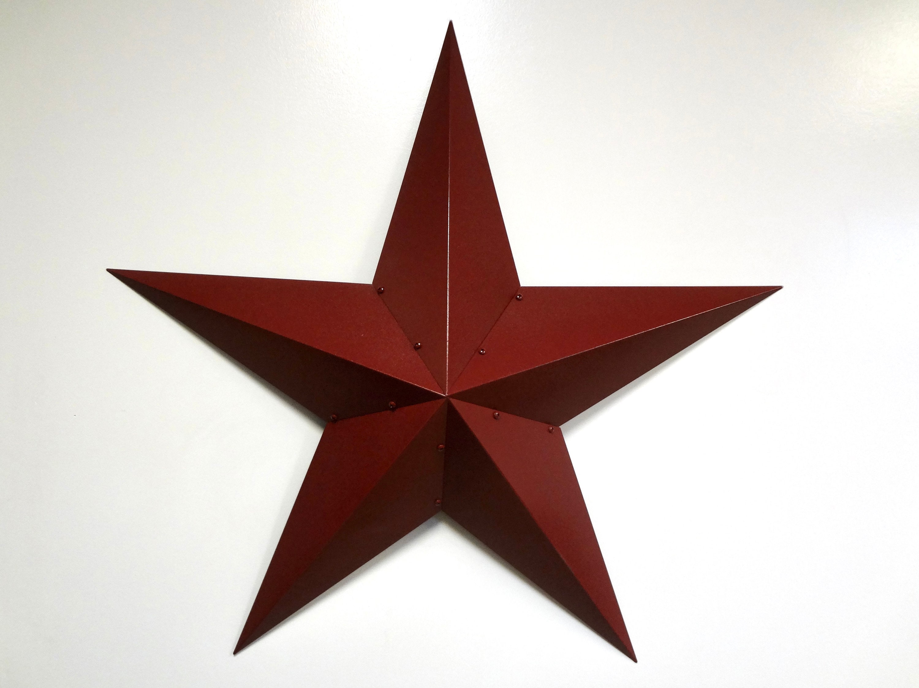 Barn Star, 36 or 48 Exterior Star Decor, Steel Made in the USA - Etsy