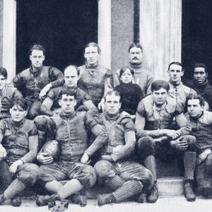 Northwestern University Football Team Photograph From 1900- Digital ...