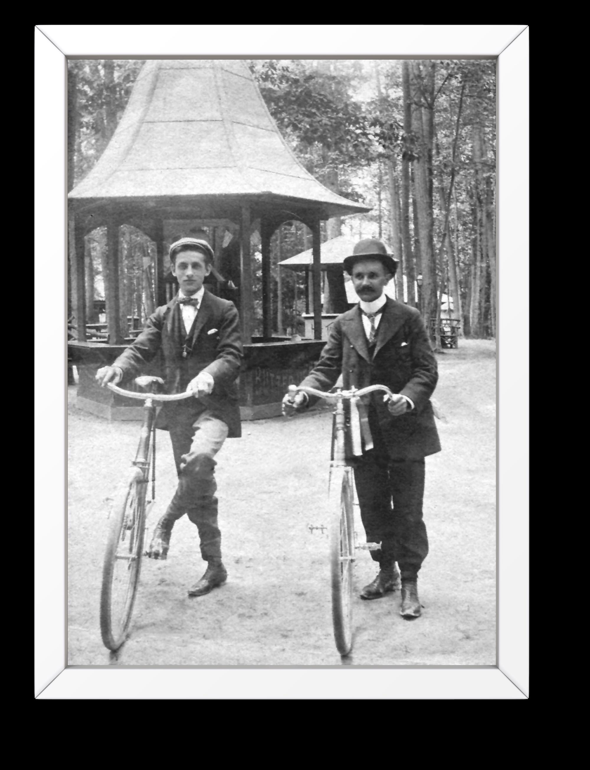 Vintage Bicycle Photo: Two Men, Historical Image (digital Download) - Etsy