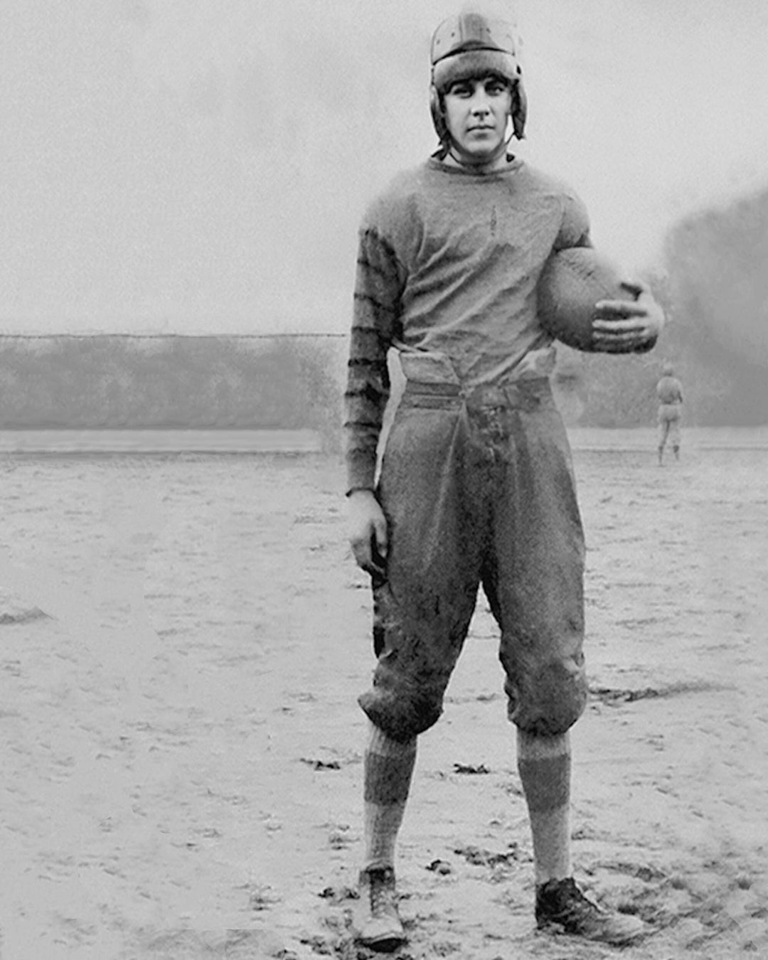 A Photo of a 1918 Football Player - Etsy
