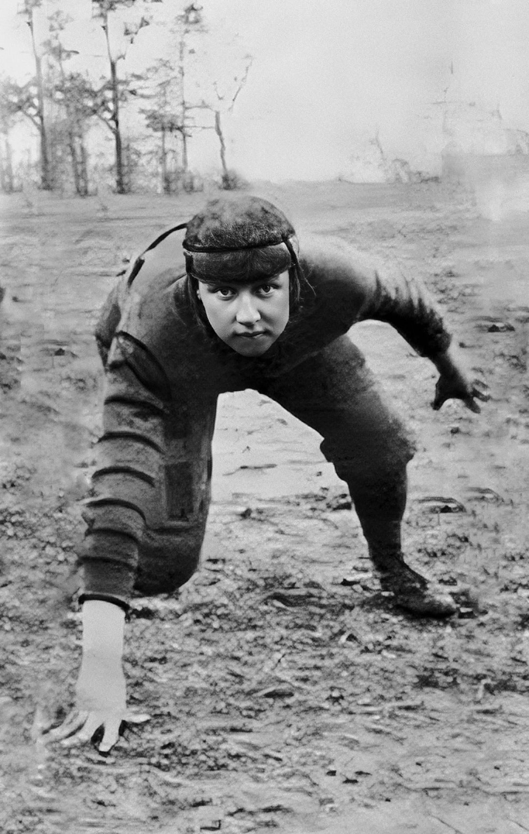 Photo of an 1918 Football Player - Etsy
