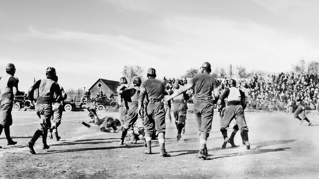 A Vintage Photo of an Old Football Game - Digital Download - Etsy