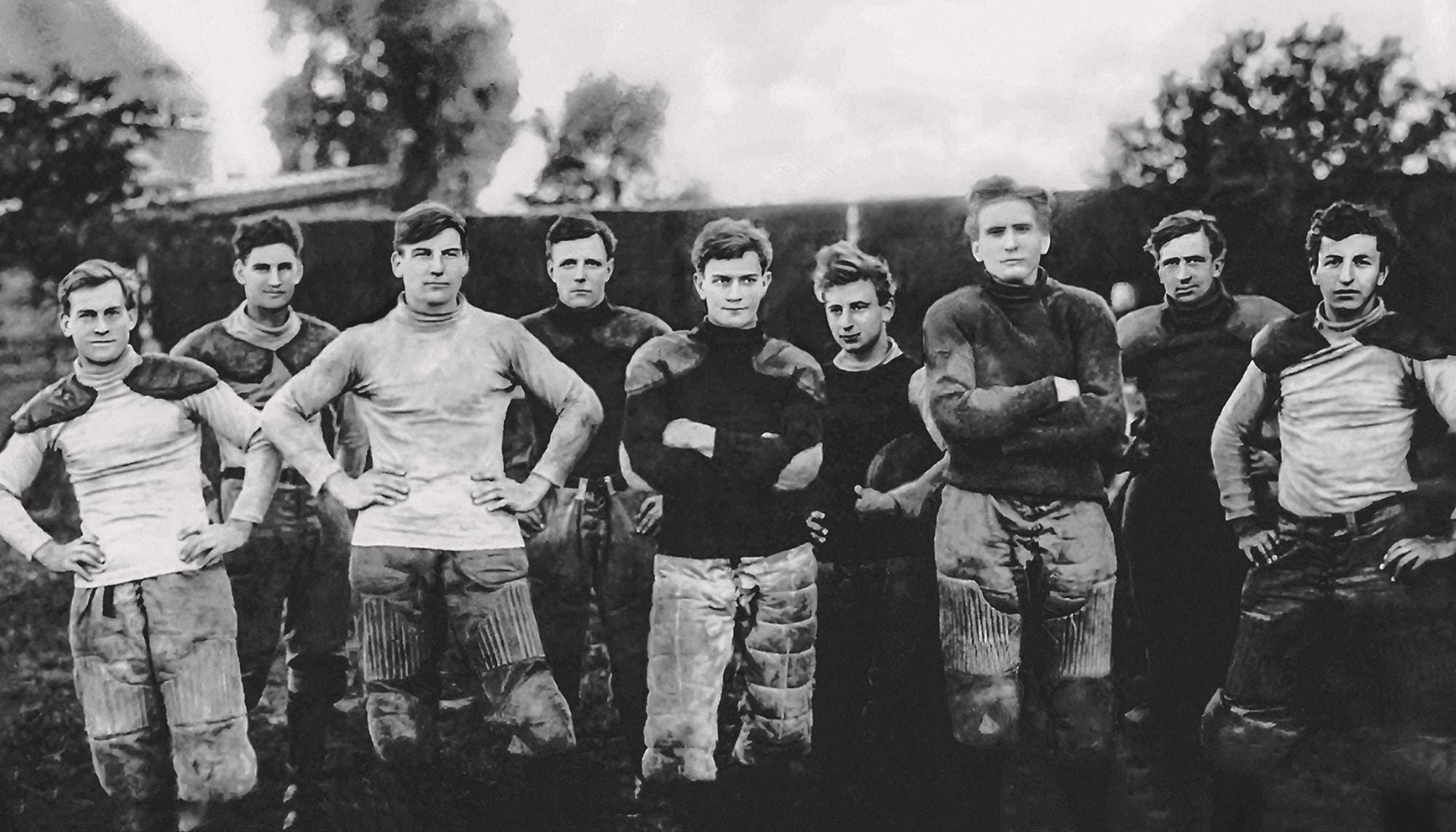 Early 1900s Football Team Photo - Digital Download - Etsy