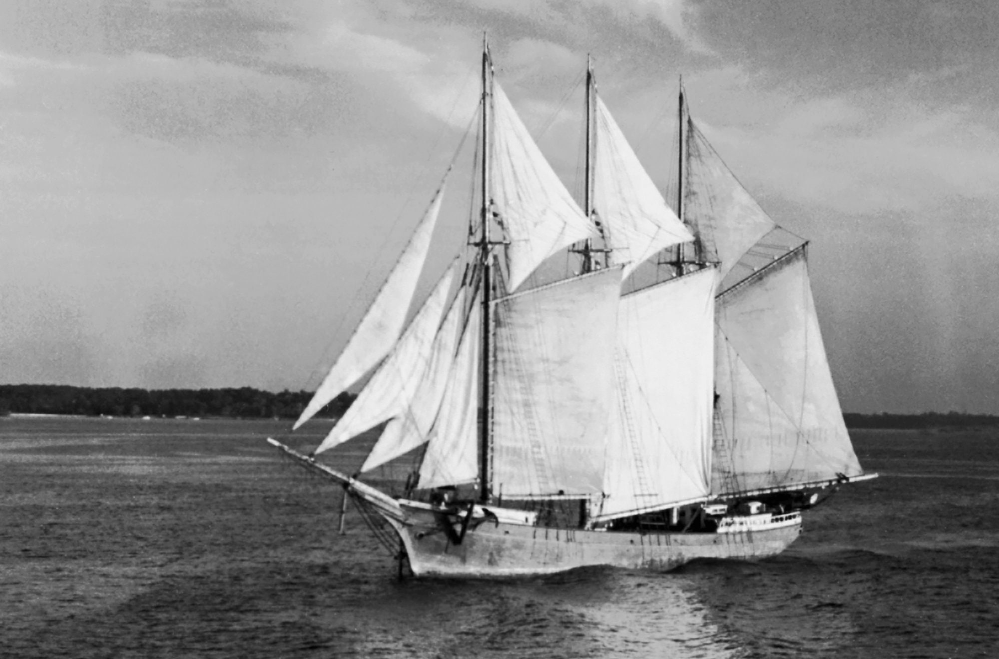 Photo of a 1920's Sailboat #2 - Photo Download - Etsy