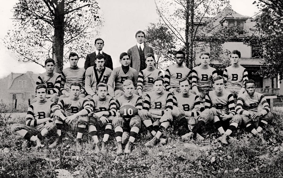 Vintage 1910s Football Team Photograph- Digital Download - Etsy