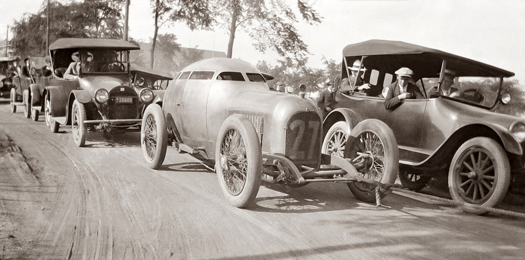 Original Golden Submarine Race Car From 1917 - Photo Download - Etsy