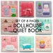 Quiet Book Pattern and Instructions, Complete Book, 7 Activity Pages - Etsy