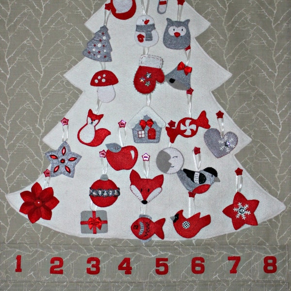 Felt Advent Calendar - Etsy