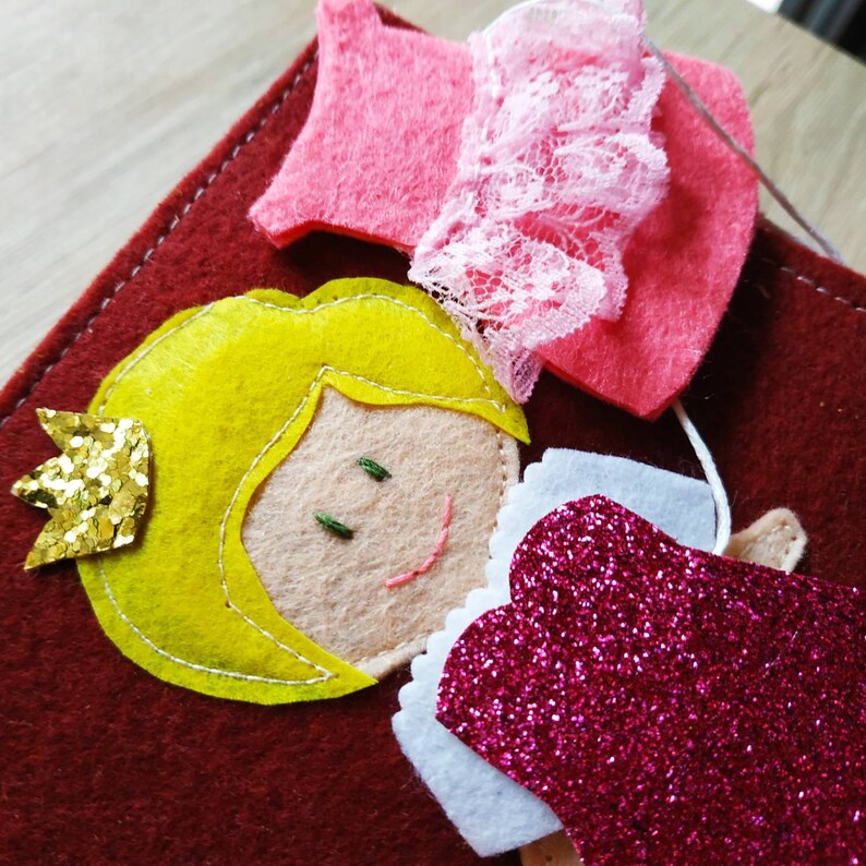 Princess Quiet Book, Busy Book for Toddler Girl - Etsy