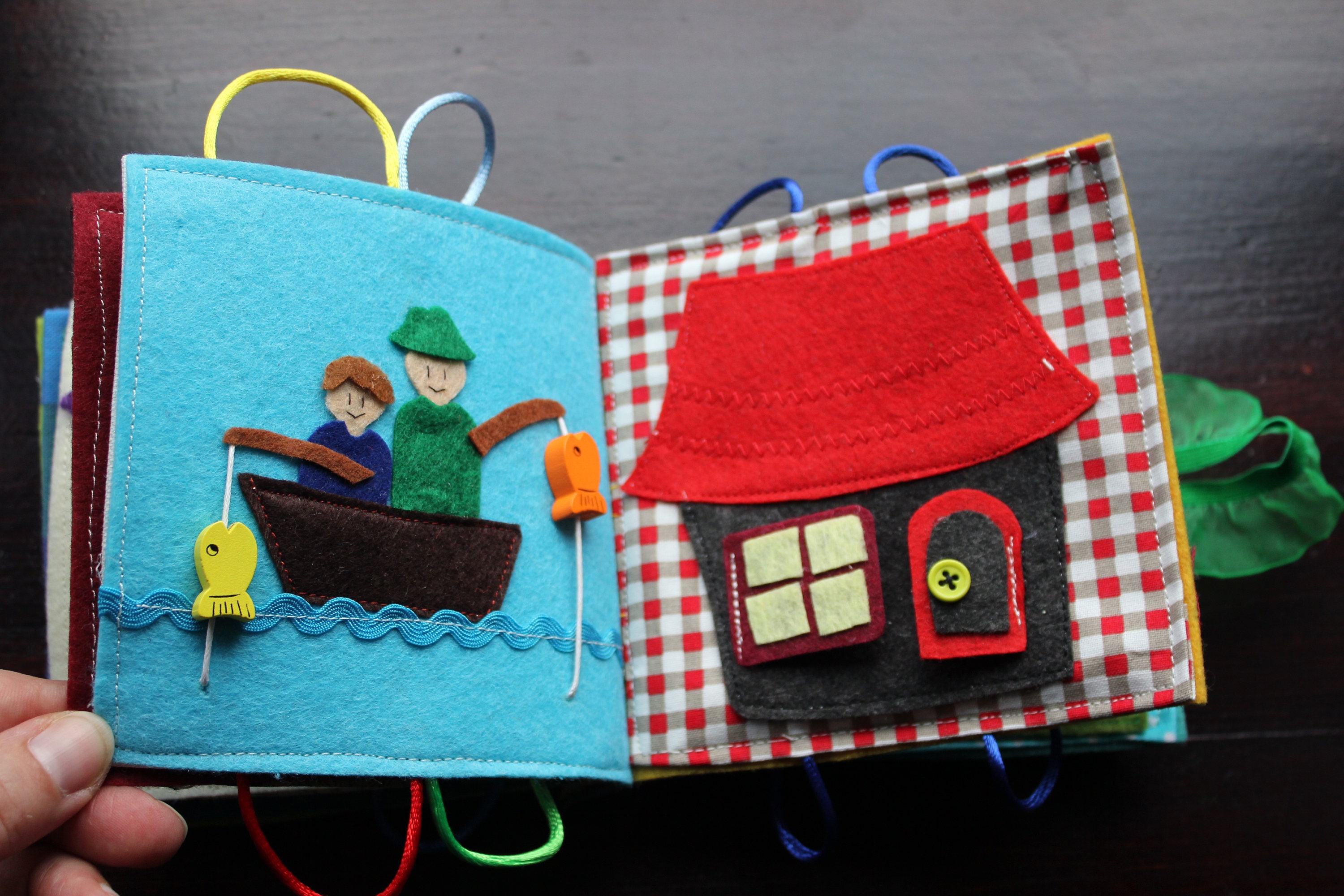 Quiet book for toddlers age 1-4 years customised busy book | Etsy