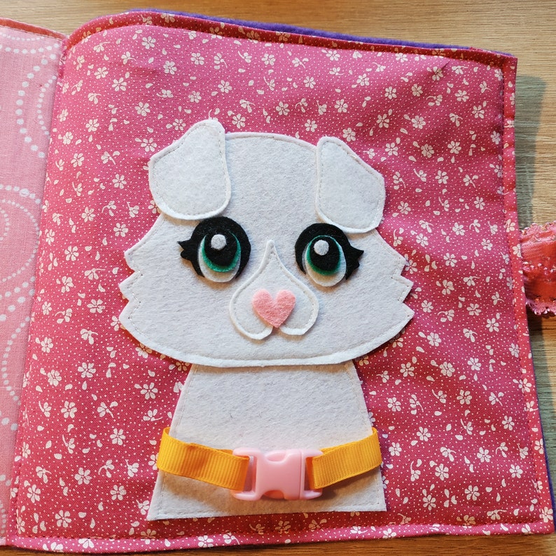 Quiet Book Girl and Toddler Busy Book | Etsy