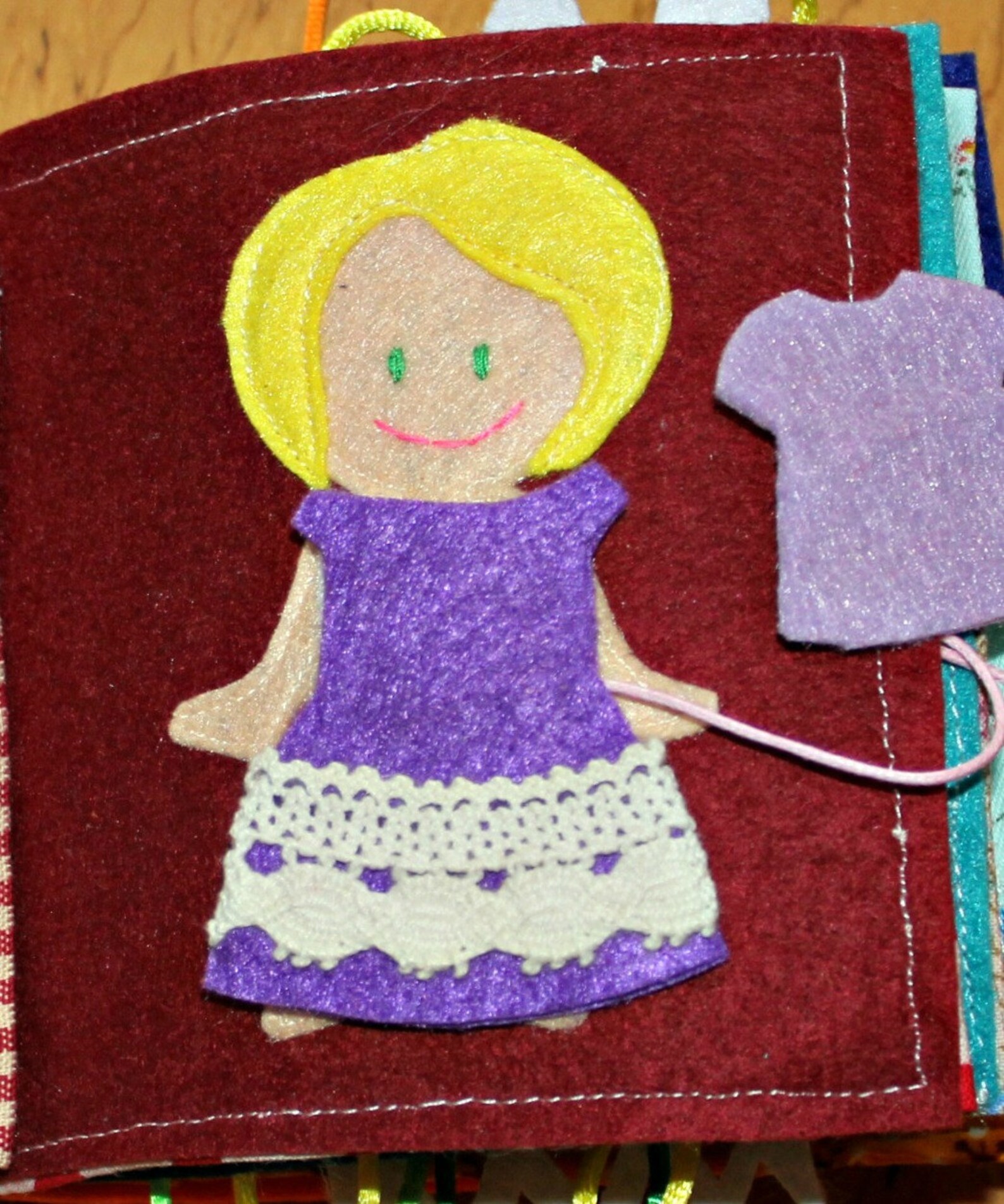 Quiet Book Pattern and Instructions, Complete Book, Cover and 7 ...