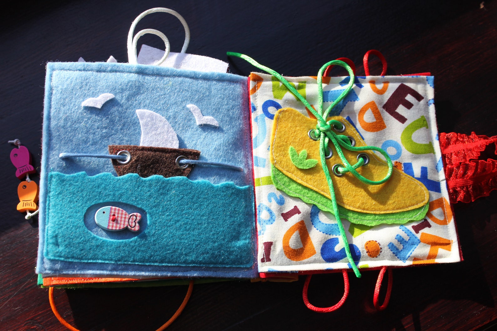 Quiet book for toddlers age 1-4 years customised busy book | Etsy