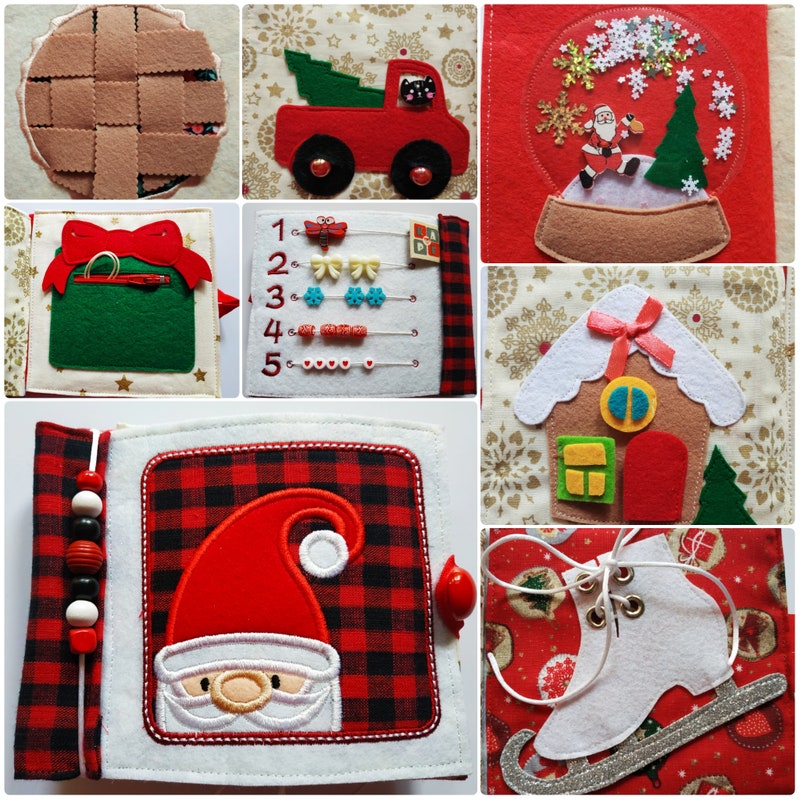 Christmas Quiet Book - Etsy