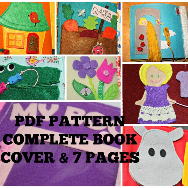 Quiet Book Pattern - Etsy UK
