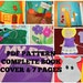 Quiet Book Pattern and Instructions, Complete Book, Cover and 7 ...
