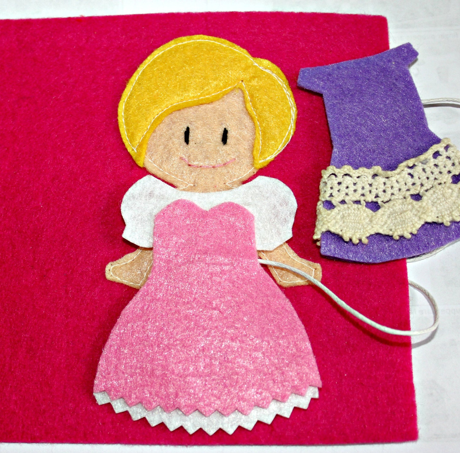 Quiet Book Pattern No3 Princess Theme for Girls Toddlers Age | Etsy