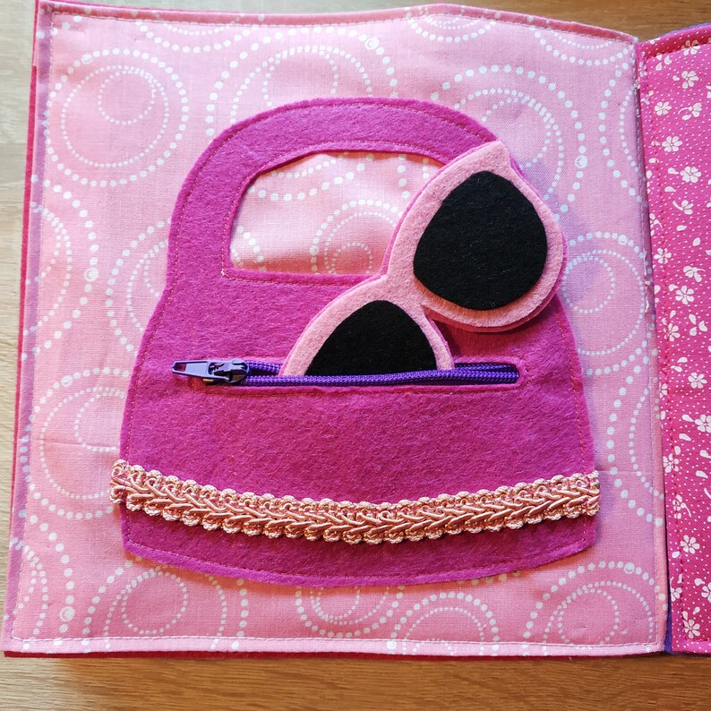 Quiet Book Girl and Toddler Busy Book | Etsy