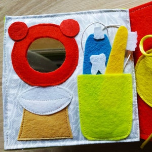 Mouse Quiet Book, Mouse Inspired Busy Book, Toddler Quiet Book - Etsy