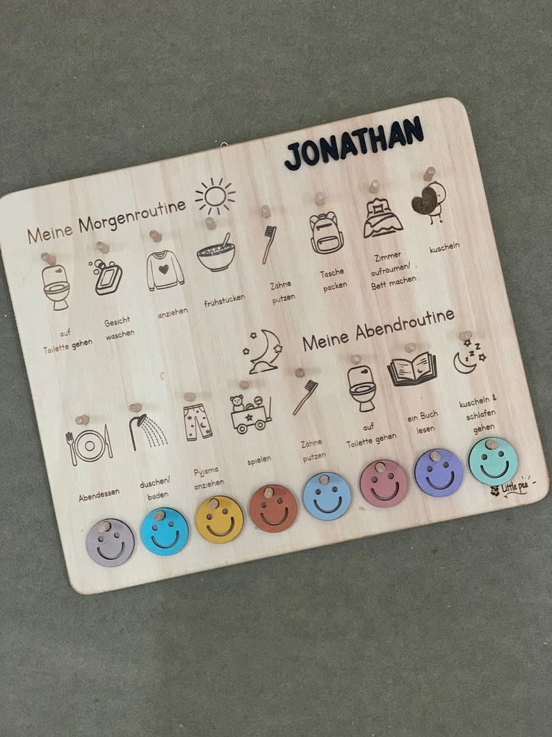 Daily Routine Checklist, Daily Responsibilities, Tasks for Kids ...