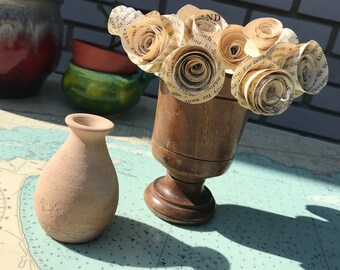 Paper Clay Vase - Etsy
