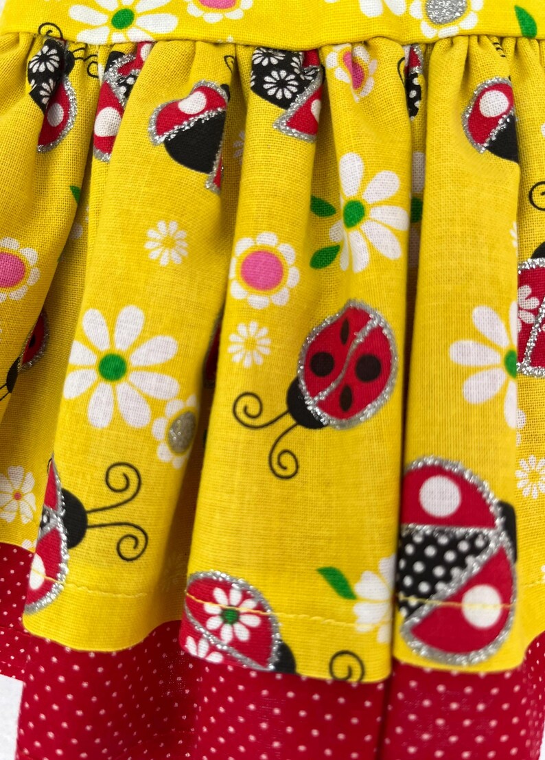 Ladybug Skirt, Knit Top, Matching Headband Made for 18" Dolls - Etsy