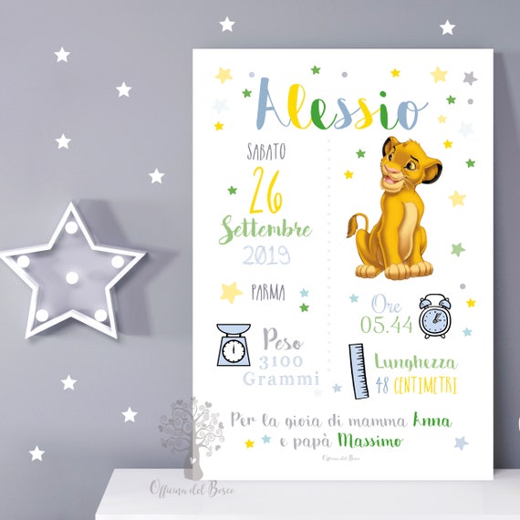 Lion King Birth Certificate Template Commodore Lion King: Celebrating