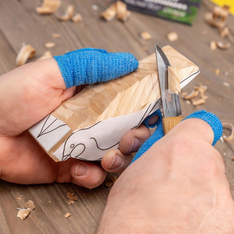 Wood Carving Kit for Beginners - DIY Bird | Crafts for Adults | Bird ...