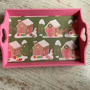 Repurposed Tea Tins With Bookmarks and Tray, Beautifully Decorated in ...
