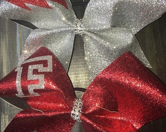 All star cheer bows | Etsy