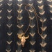 Gold Longhorn Necklace - Etsy
