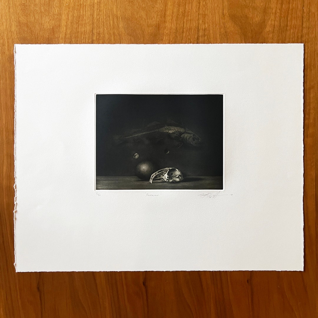 1997 Stuart Duffin (b. 1959) Mezzotint, “passover,” 5/30 - Etsy