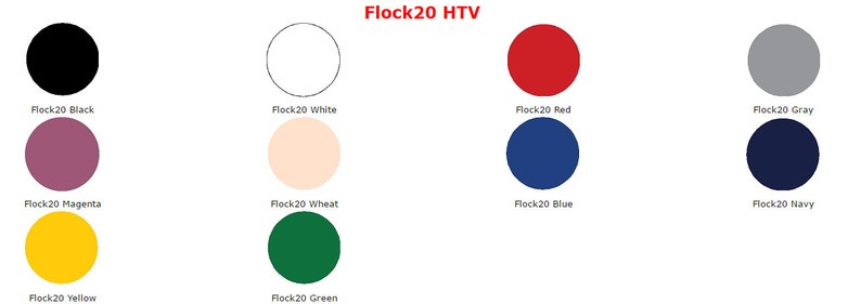 HTV Perfecpress Flock Sheets Raised HTV - Etsy