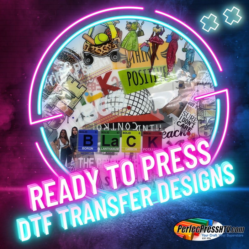 Ready to Press DTF Transfer Design Ready to Print Transfer - Etsy